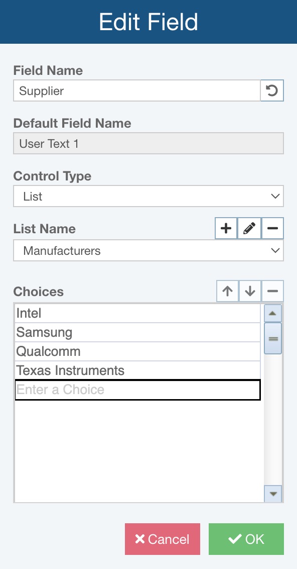 Customizing the RCM Worksheets
